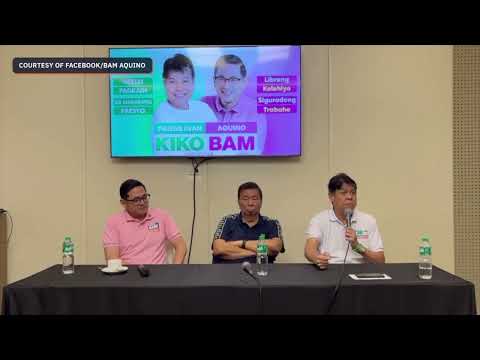 Kiko Pangilinan, Bam Aquino stage nostalgic ‘pink’ rally in Iloilo