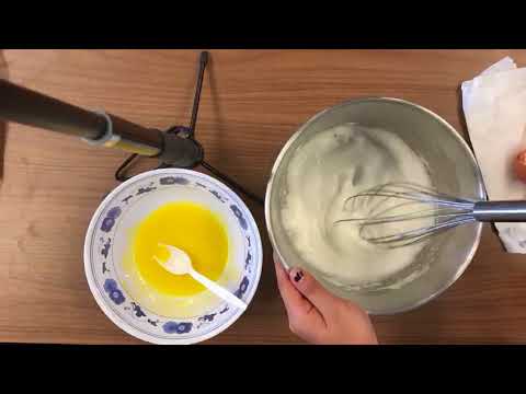 Whisking Egg Whites To A Soft Peak