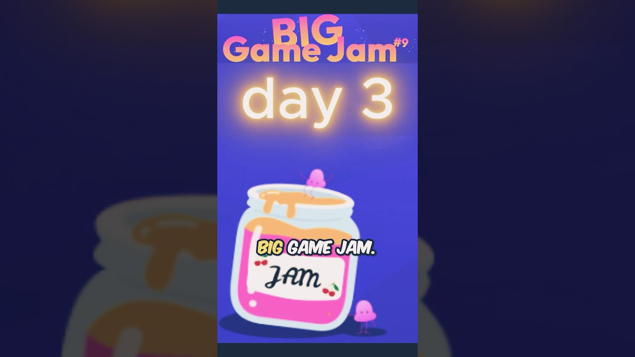 GDevelop BIG game jam 9 | day 3 #gamedev  #indiedev #gamejam #gdevelop