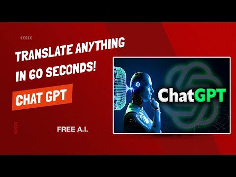 How To Translate Anything (Into English) Using Free AI - Chat GPT