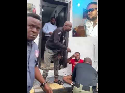 This young man entered FCMB bank branch yesterday, went straight to the toilet and locked himself"