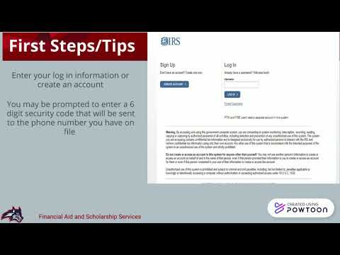 How to Request A Tax Return Transcript or Verification of Non-Filing Letter (Online)