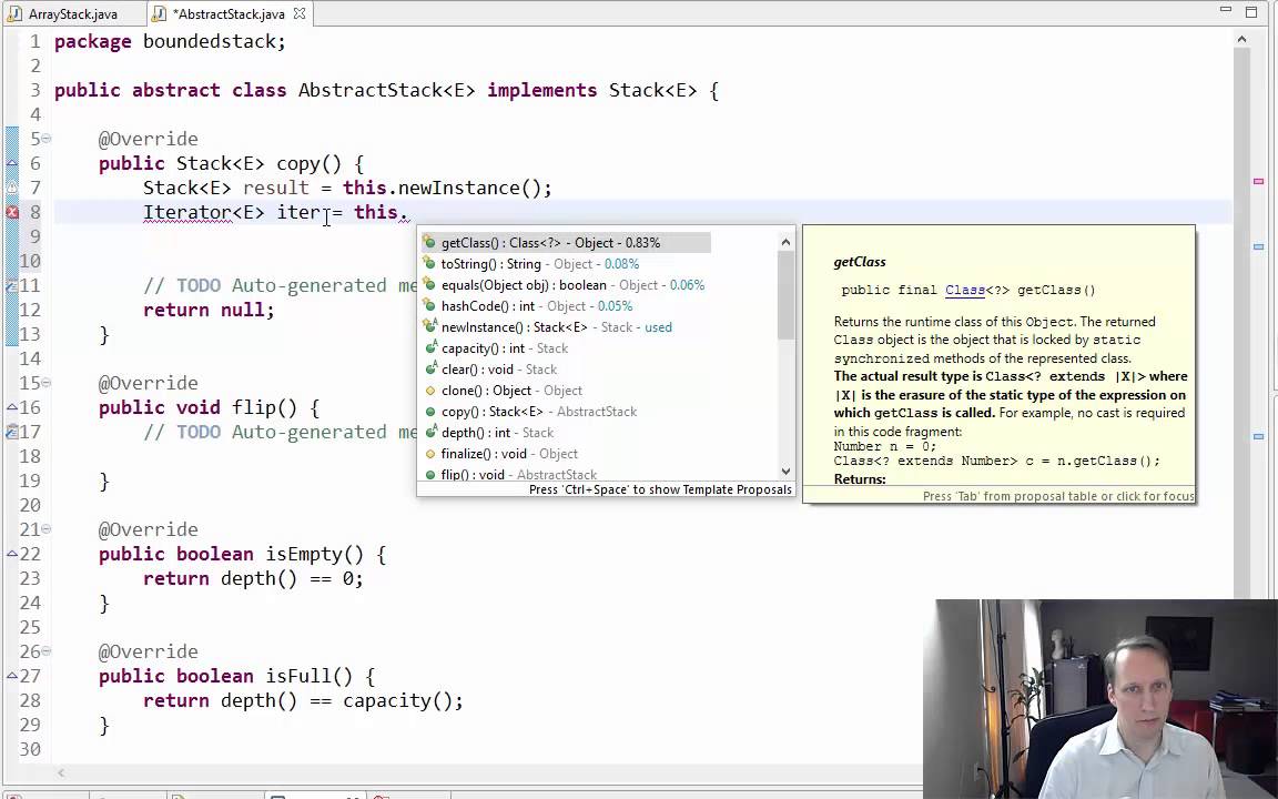 BoundedStack8-AbstractStack