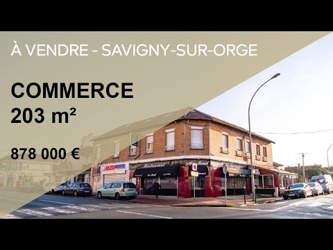 Commerce à vendre 203 m² - Savigny-sur-Orge (91) - Century 21 Avantage Immo Draveil
