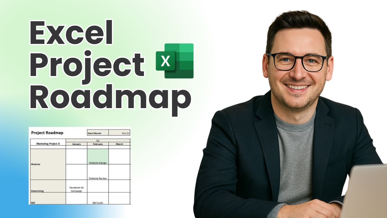 How To Create A Project Roadmap In Excel - Step by Step