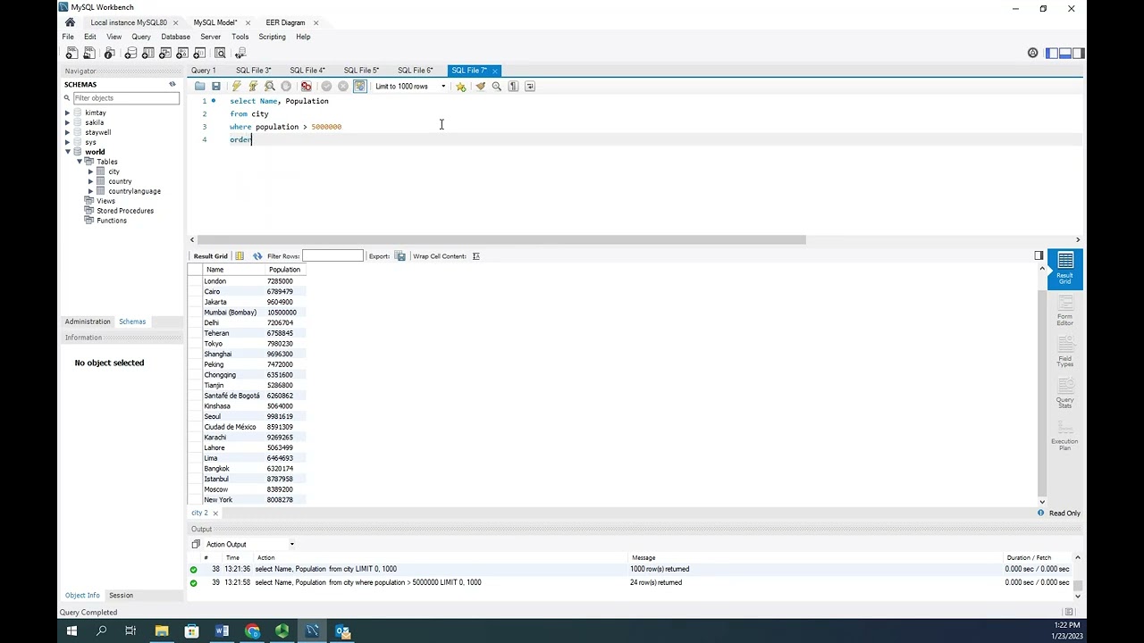 Sorting data in query results using MySQL