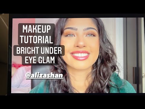 Bright Under Eye Makeup Tutorial || Viral TikTok Trend | ALIZA SHAN