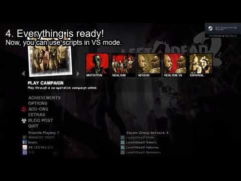 Steam Community :: Video :: [L4D2] How to use the script addon in ...