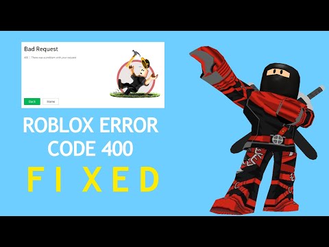 Fix The Roblox Error Code 400 | 100% Working