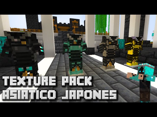 Aikotec Asian Themed Texture Pack - japanese samurai Minecraft Texture Pack