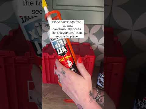 How To Set Up A Caulking/Sealant Gun #caulking #diyprojects #baseboards #caulker #caulkinggun