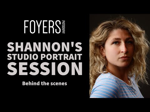 Behind the Scenes: Shannon's Studio Portrait Session