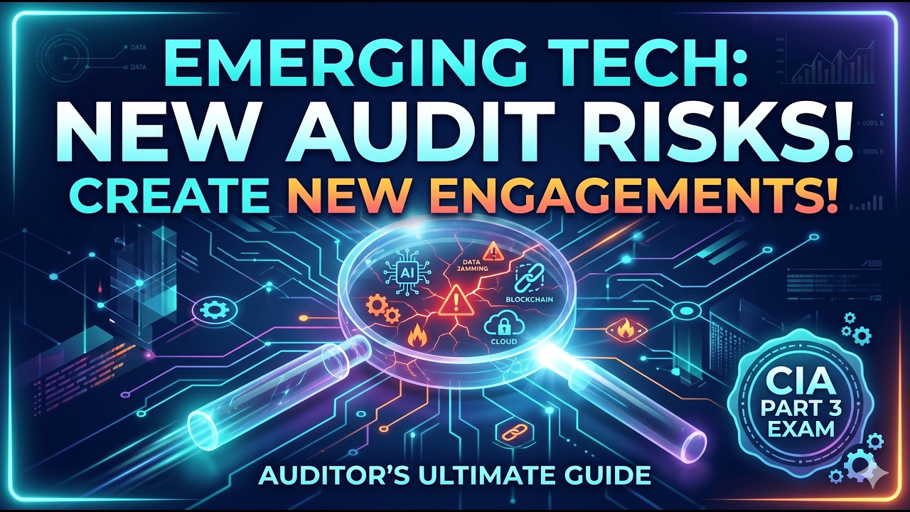 Emerging Technology Risks That Create New Audit Engagements | CIA Part 3