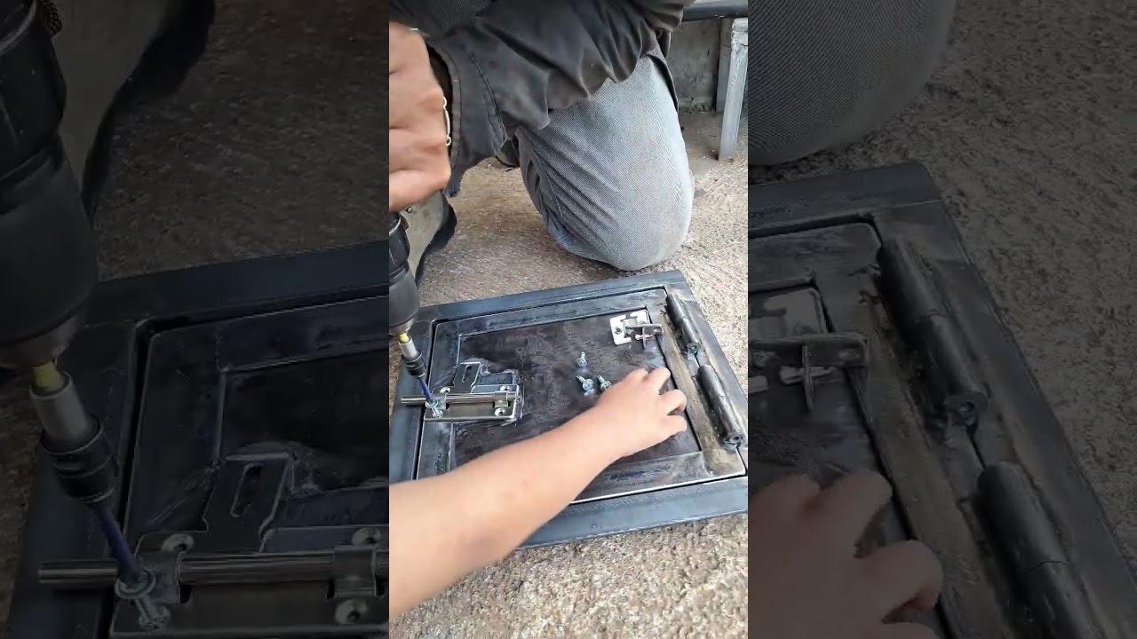 Colocando pasador #videoviral #estructurasmetalicas