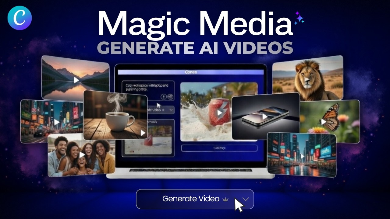 Canva AI Video Generator | Generate AI Videos with Magic Media (2026)