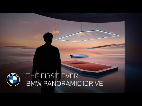 The first-ever BMW Panoramic iDrive