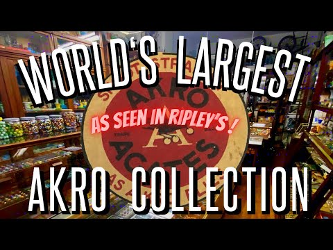 World’s Largest Akro Marbles Collection!