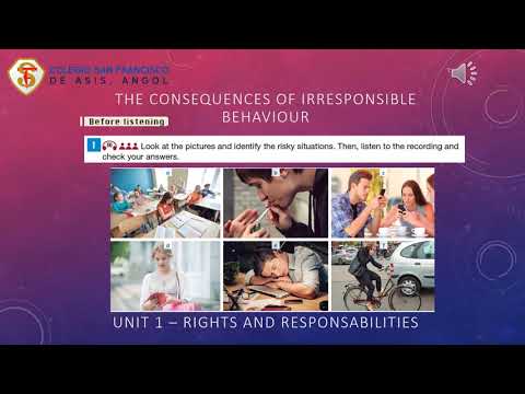 The consequences of irresponsible behaviour 66
