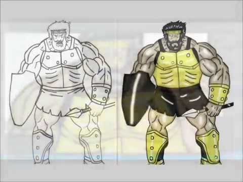 Goliath : Editing and Coloring with Photoshop CS6