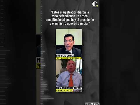 La conmovedora frase del constitucionalista Gaona al cierre del gran debate jurídico del año