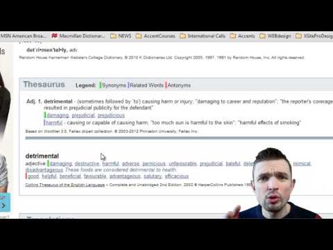 Contextual English Vocab Building: Using TheFreedictionary.com the SMART Way!