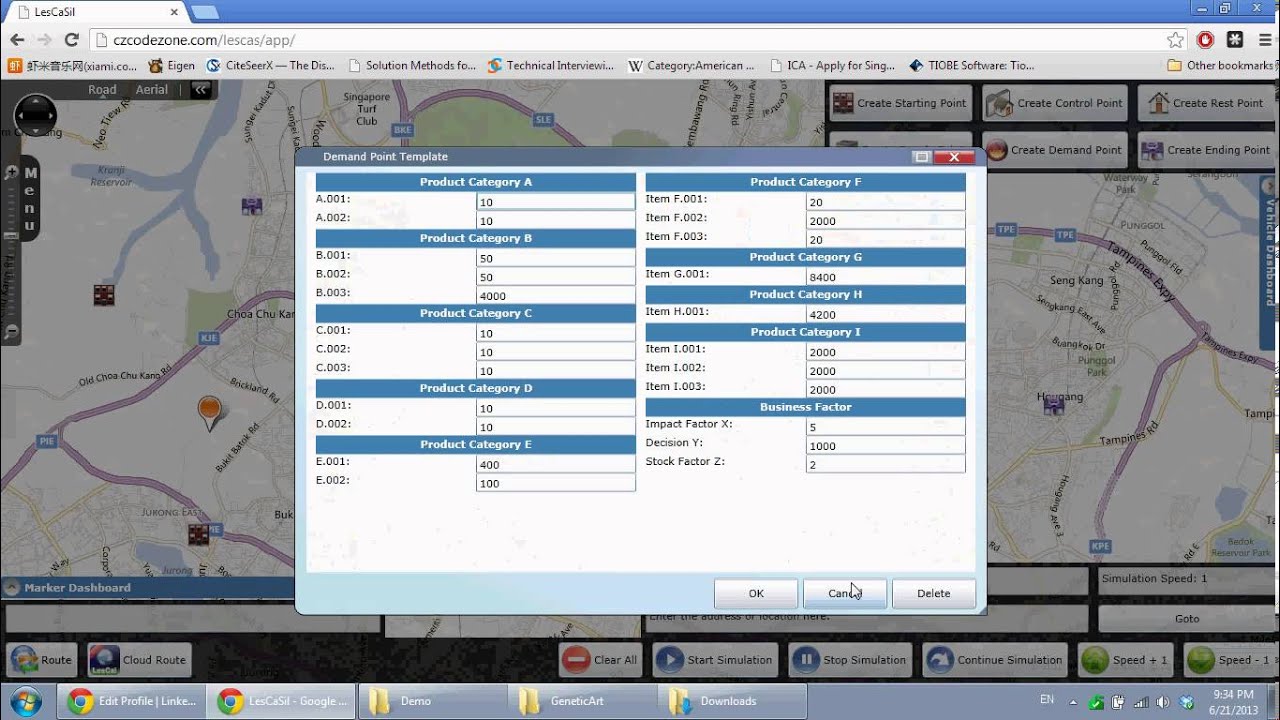Demo: Cloud based Simulation