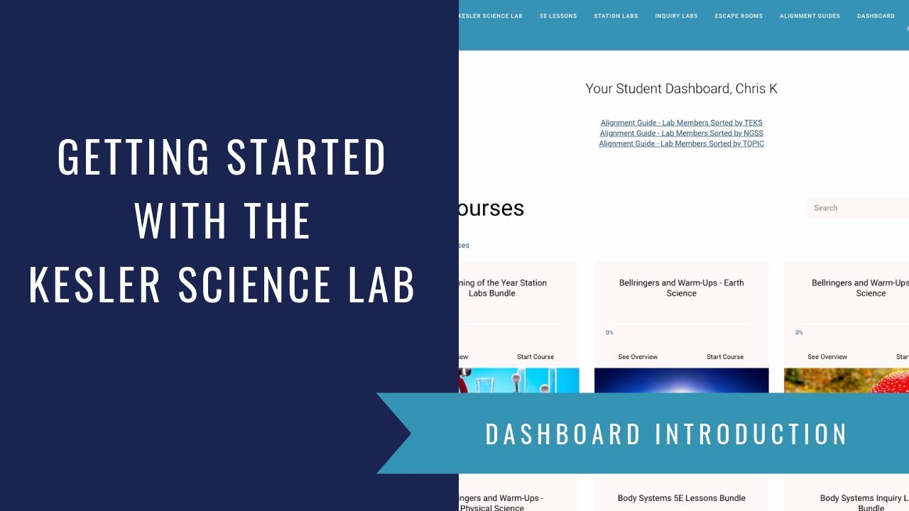 Getting Started with the Kesler Science Lab