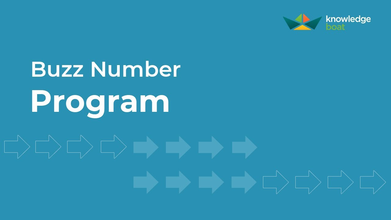 Buzz Number Program | ICSE Computer Applications | Java & BlueJ