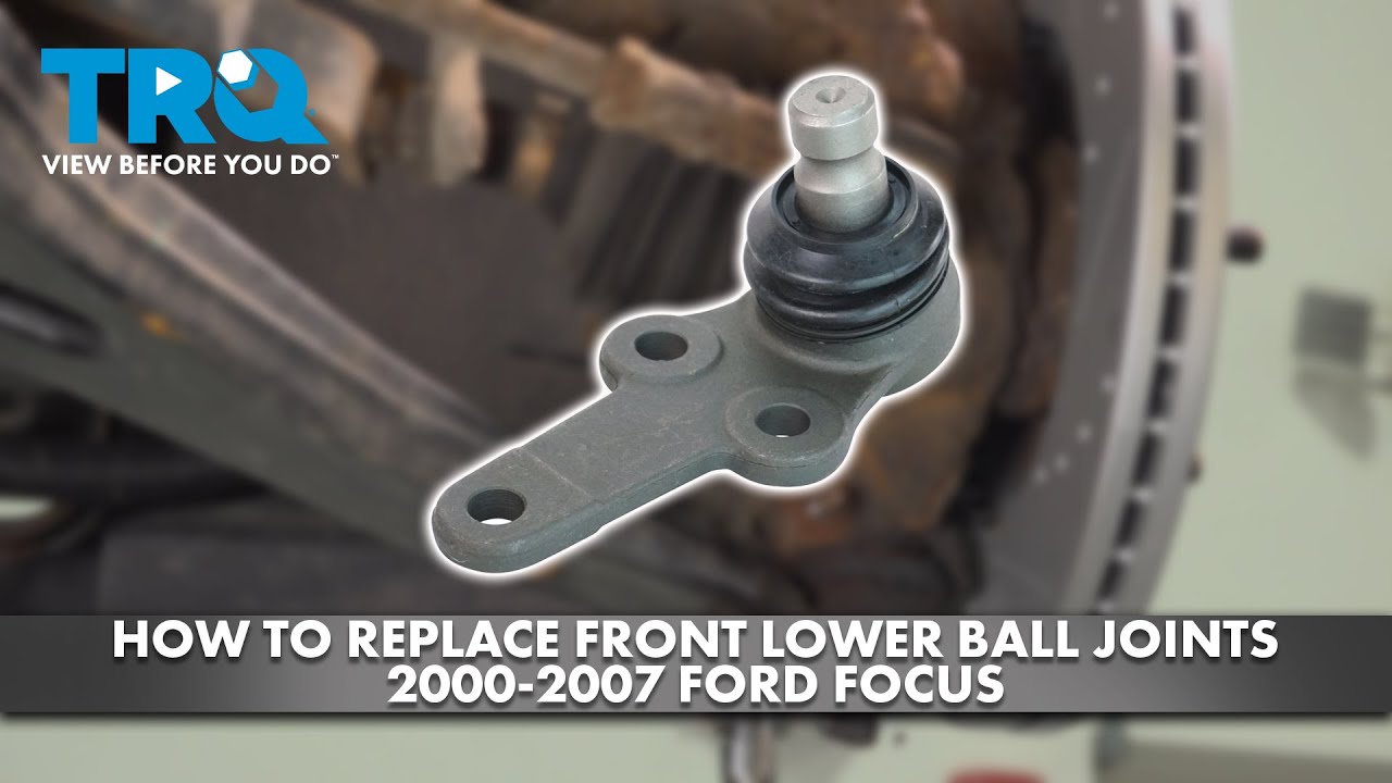 How to Replace Front Lower Ball Joints 2000-2007 Ford Focus