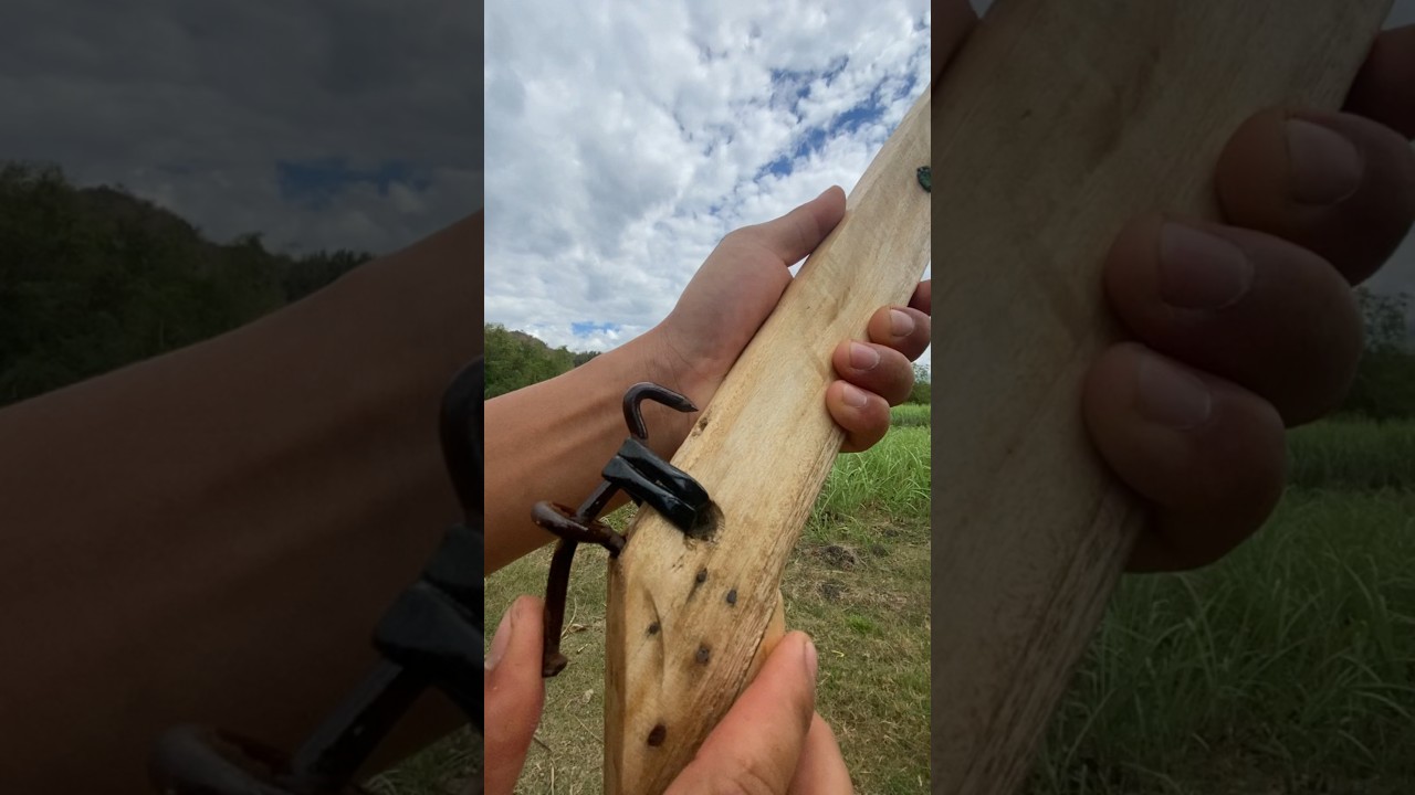 Very Easy🔥Speargun diy For Hunting #handmade #craft #diy #amazing
