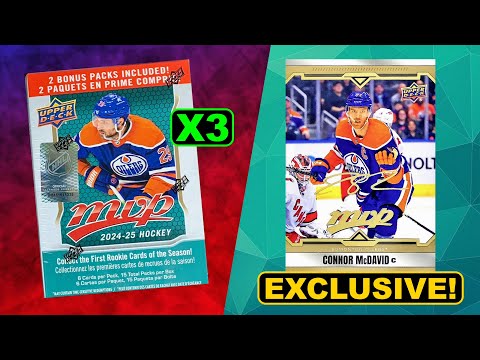 These Blasters are IDEAL! - 2024-25 Upper Deck MVP Hockey Retail Blaster Box Break x3
