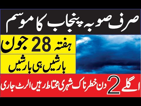 punjab weather report live | Weather Update Today | Mosam Ka Hal | South Punjab Weather |lahore news