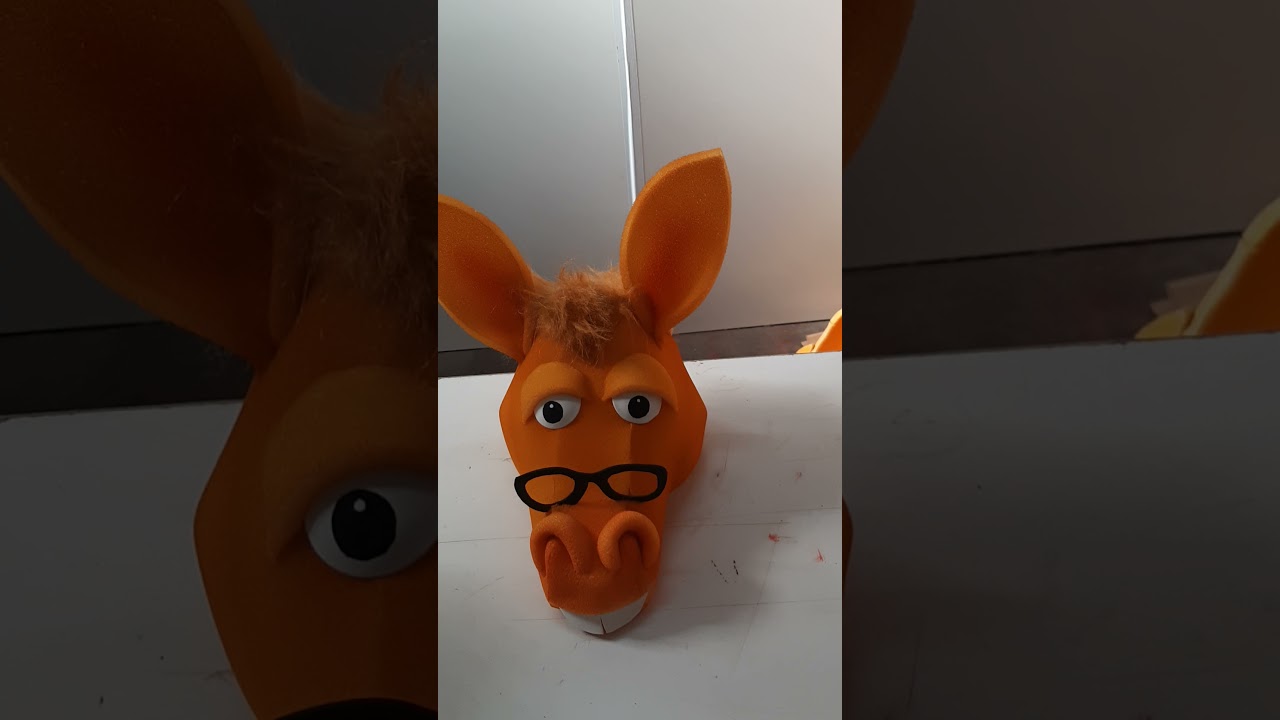 chapéu espuma burro falante do sítio do pica pau amarelo