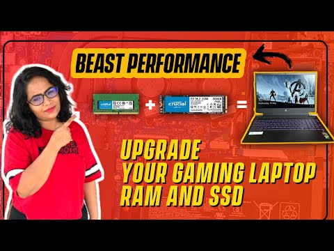 How to Upgrade SSD & RAM of HP Laptop in Kannada Unbox | Crucial | Beast Performance | 🔥🔥🔥