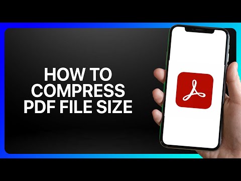 How To Compress Pdf File Size In Adobe Acrobat Reader Tutorial