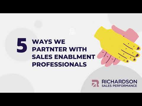 5 Ways Richardson Partners with Sales Enablement Leaders to Optimize Every Sale