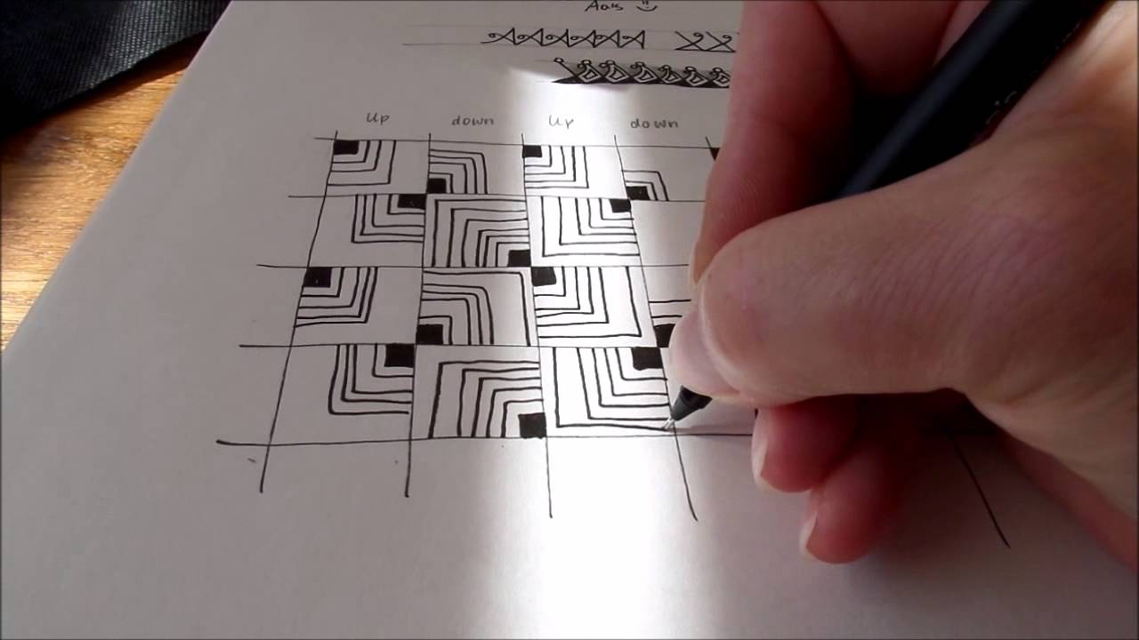 How to draw tanglepattern Palrevo