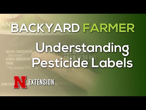 Understanding Pesticide Labels
