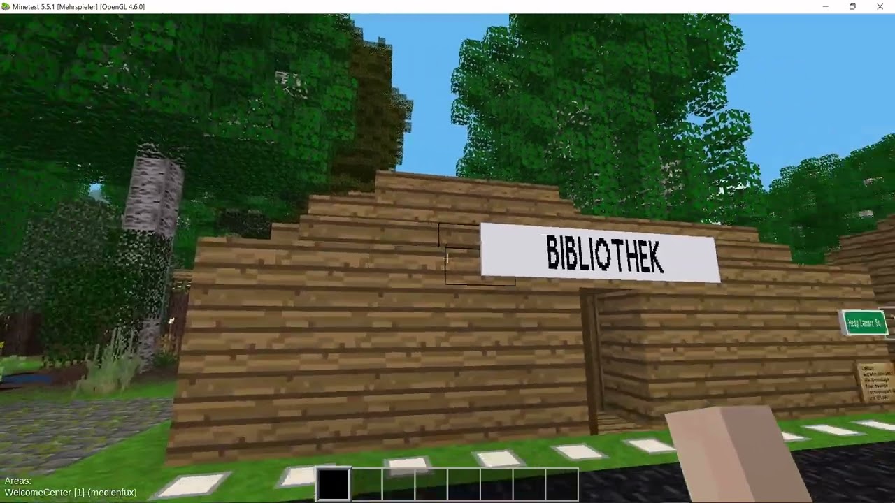 Minetest - erste Schritte