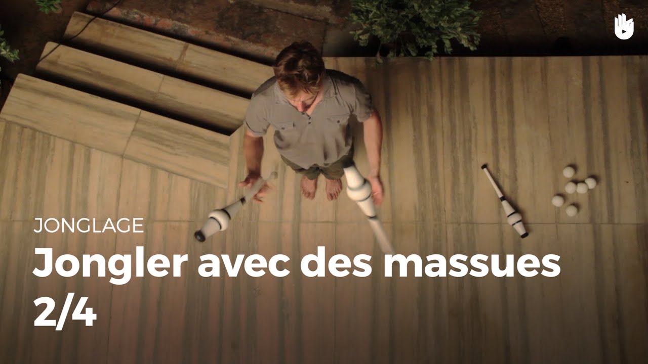 Jongler à deux massues - Apprendre à jongler | Sikana