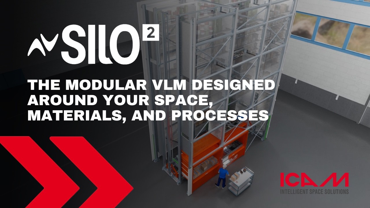 SILO², the modular Vertical Lift Module designed around your space, materials, and processes