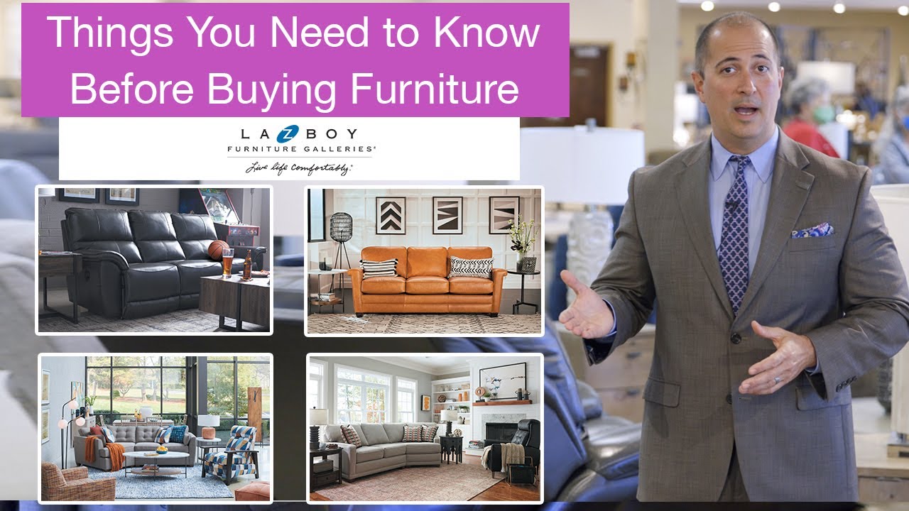 4 Things You Need to Know Before Buying Furniture