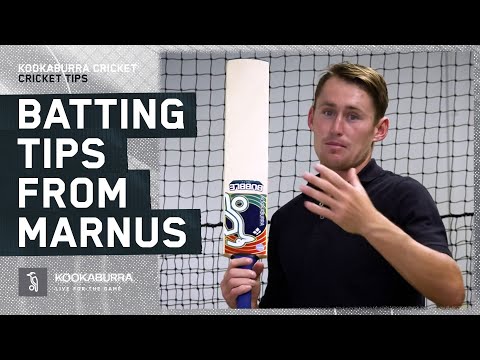Marnus Labuschagne's Batting Tips | Kookaburra Cricket