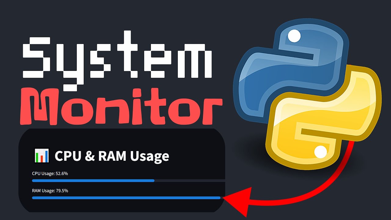 Build a Real-Time CPU & RAM Monitor with Python (psutil + Streamlit)