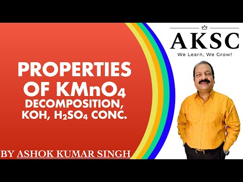 Properties of Potassium Permanganate - KMnO4 with Decomposition, KOH ...
