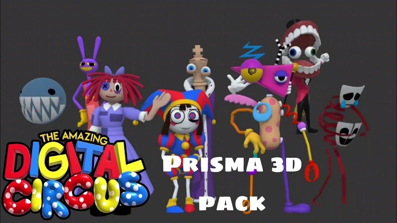 Prisma 3d Pack | The Amazing Digital Circus Episode 1