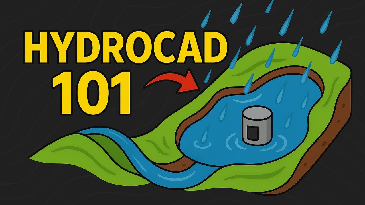 How to Calculate Pre-Development Flow in HydroCAD (Beginner Tutorial)