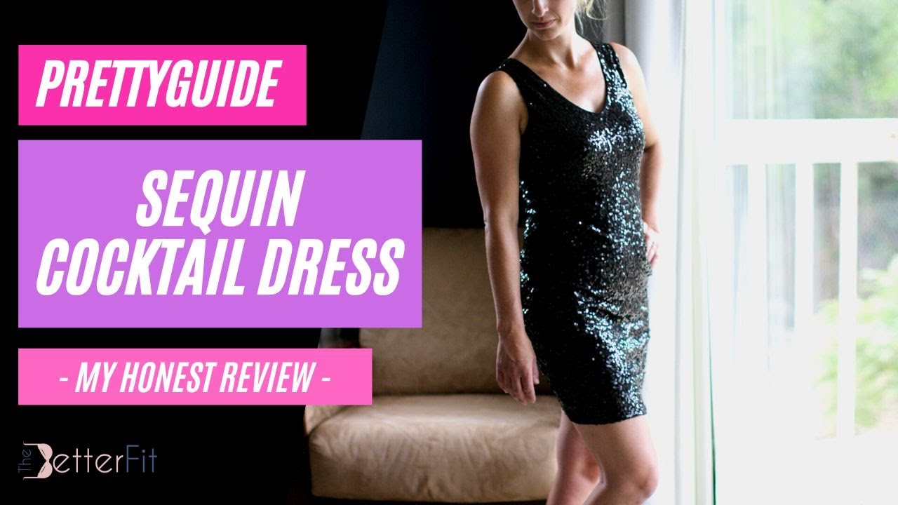 HONEST review of the PrettyGuide Sequin Bodycon Cocktail Dress