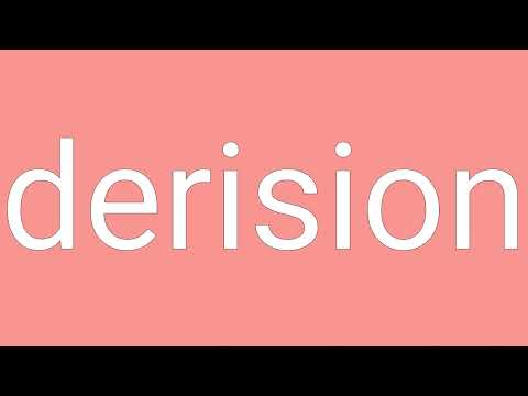 Derision Definition & Meaning