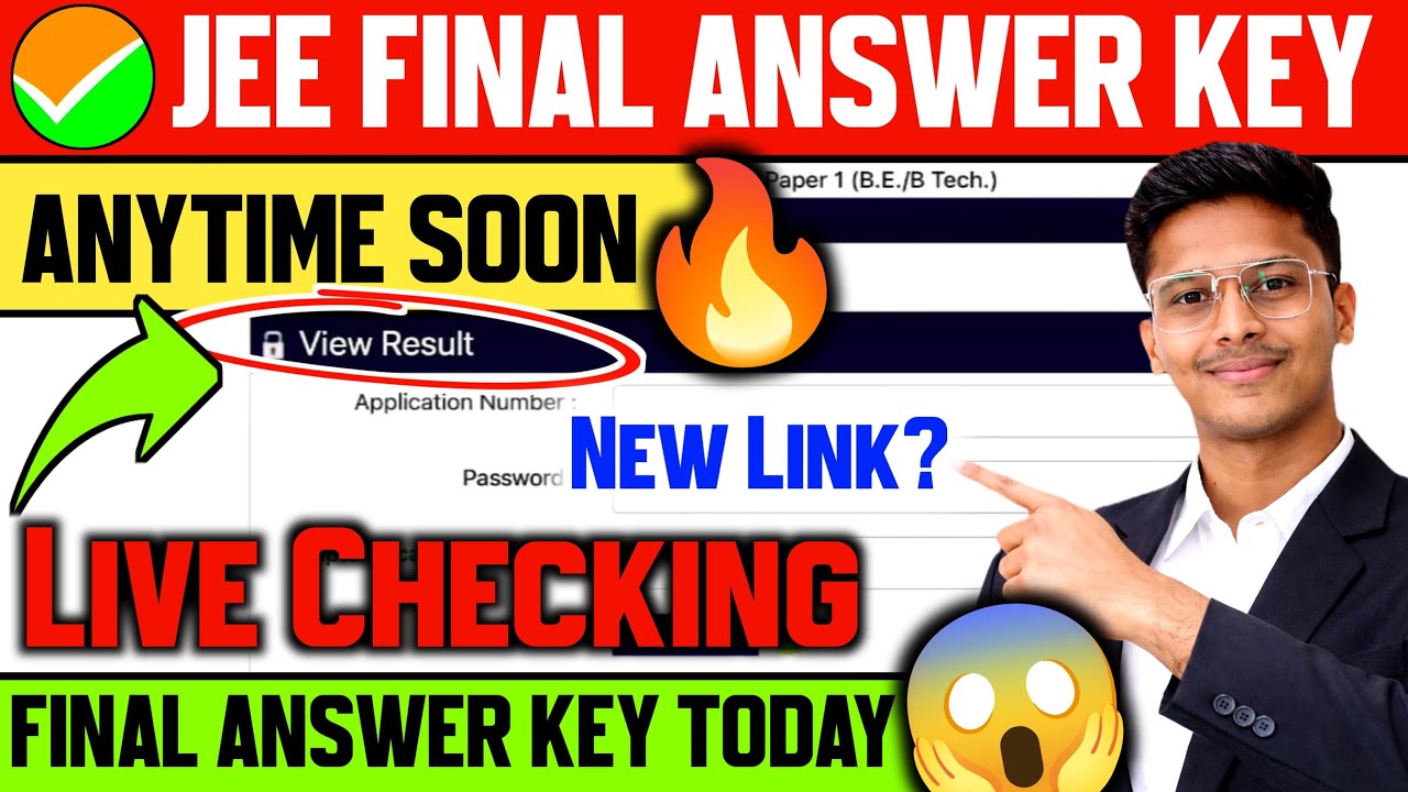 Jee Mains Final Answer Key 2026 😨| Link❓| Marks Vs Percentile Jee Mains 2026 | Jee Mains Result 2026